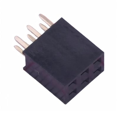 ZHOURI PM2.54-1*2-9T Female Socket Header Receptacle