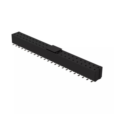 Milli-Grid Vertical Receptacle, 2.00mm Pitch, Dual Row, Surface Mount, Top/Bottom Entry, with Press-fit Plastic Pegs, with Cap, Tube, 0.75µm Gold (Au) Plating, 46 Circuits, Lead-Free for sale
