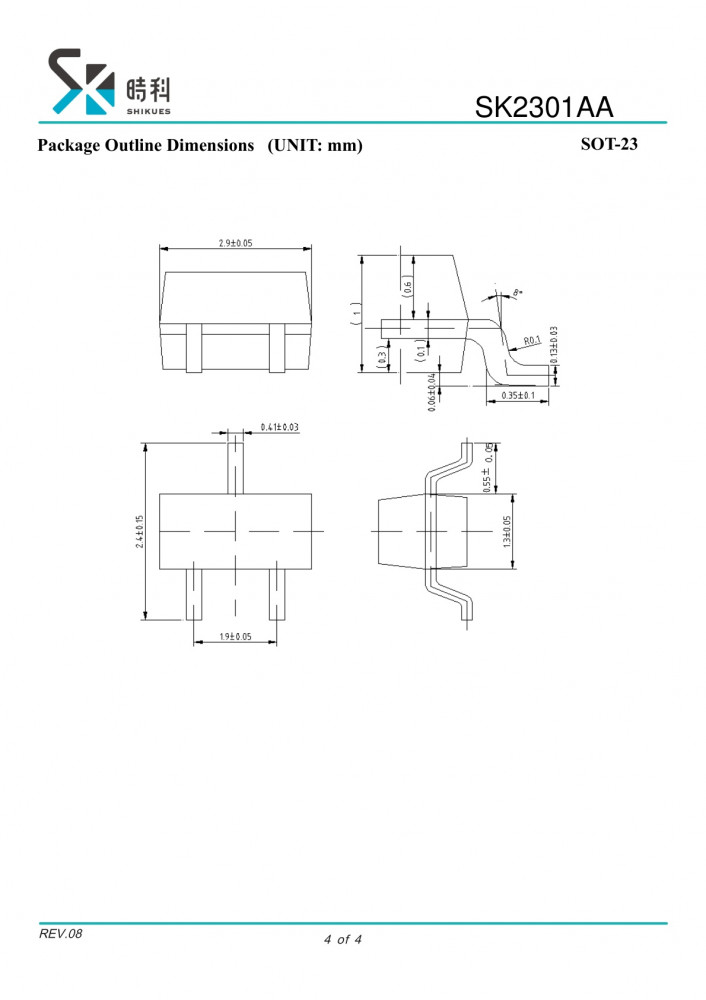 SK2301AA datasheet page 4