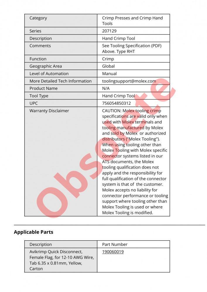 Tooling document page 2