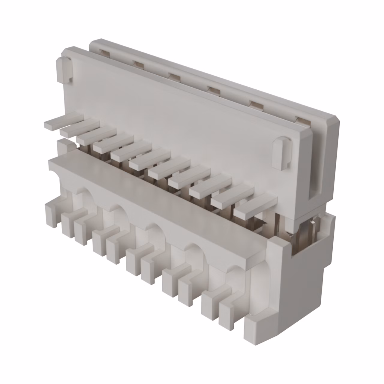 Appli-Mate RAST Power IDT Housing, 5.00mm Pitch, Direct/Indirect, Female, 6 Circuits, Code Keys B, C, D, E, F, G, H, I, J and K Removed, Open End Walls for sale