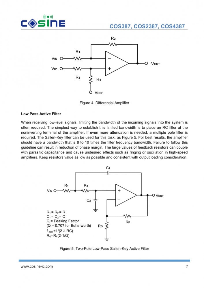 COS2387 datasheet page 7