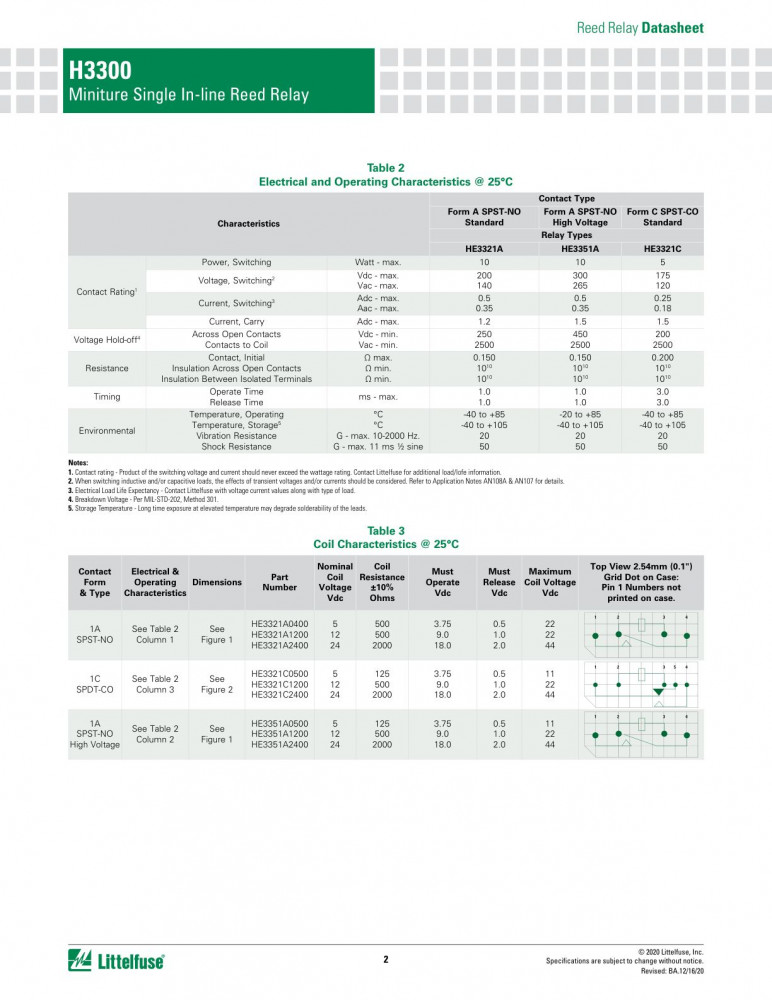 HE3351A0500 technical document page 2