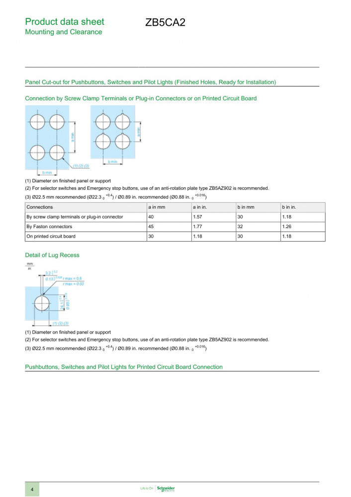 ZB5CA2 technical document page 4