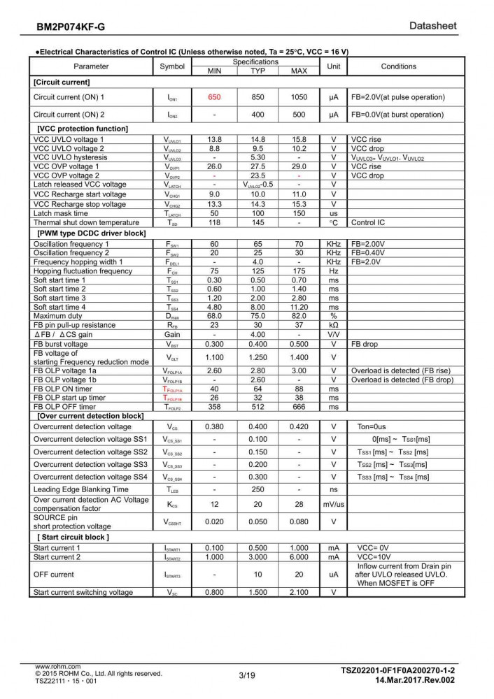 BM2P074KF-GE2 technical document page 3