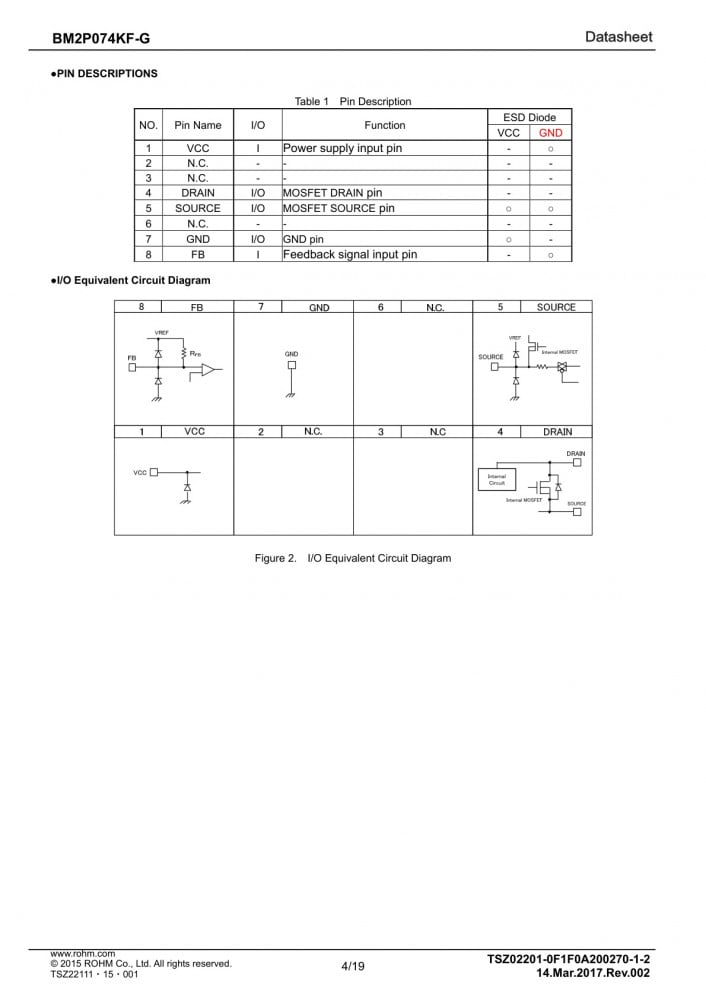 BM2P074KF-GE2 technical document page 4