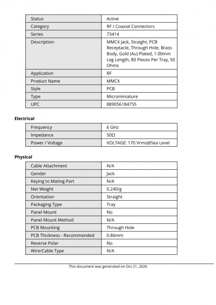 734151476 product document image, page 2