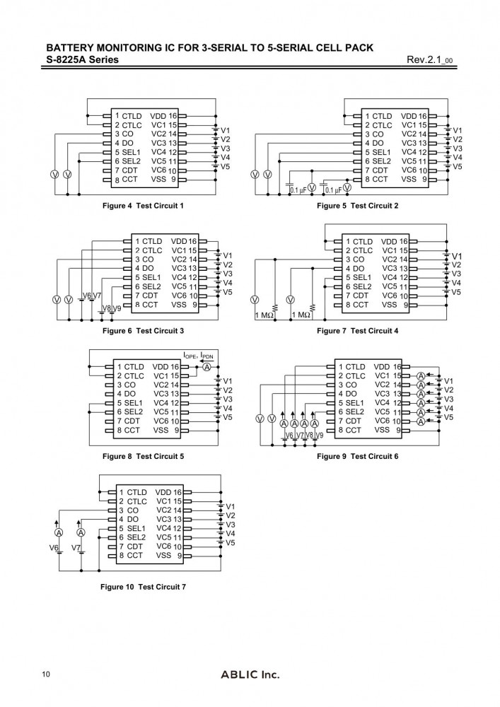 S-8225A datasheet page 10
