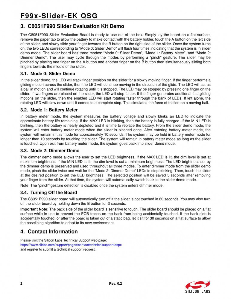 F990SLIDEREK technical document page 2