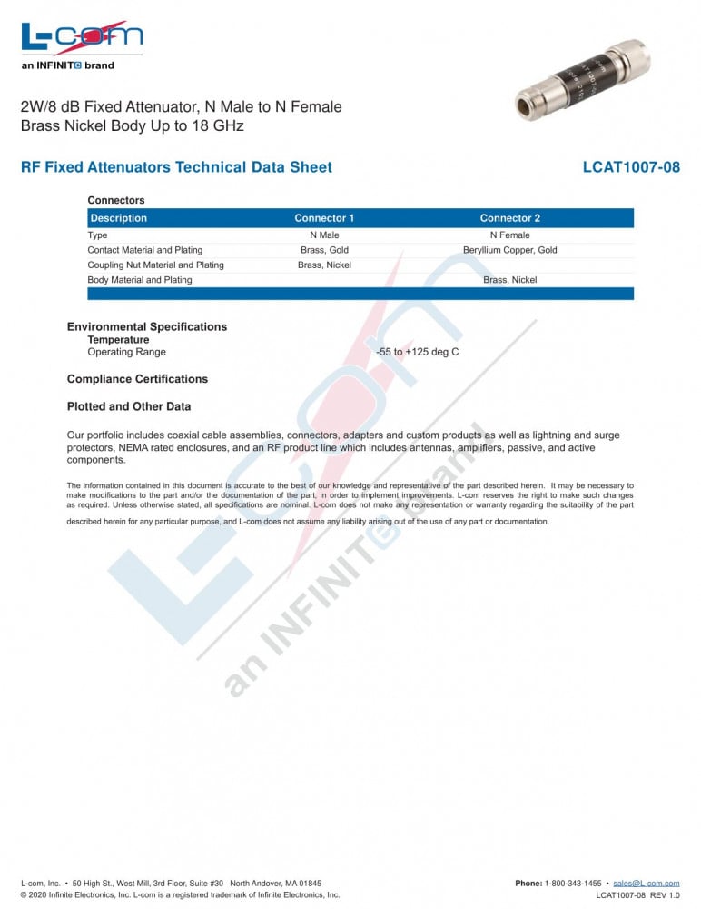 LCAT1007-08 datasheet page 2