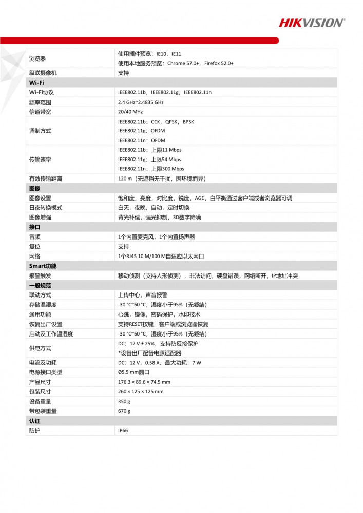 DS-IPC-K22H-LWT technical document page 3