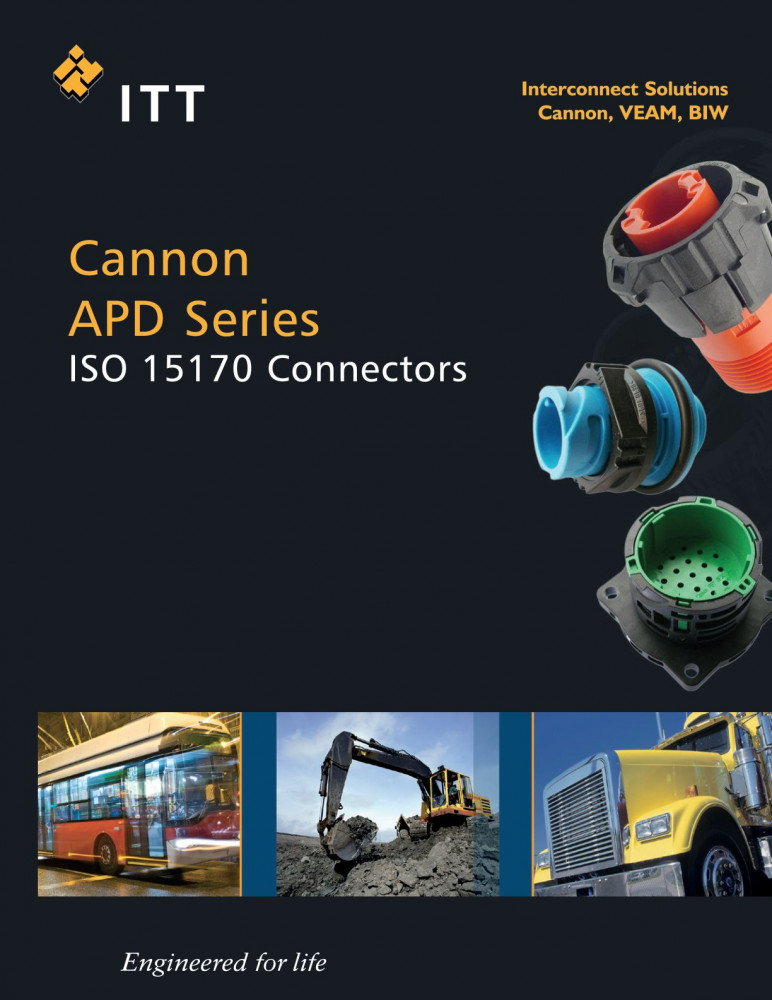 ITT CANNON APD datasheet page 1