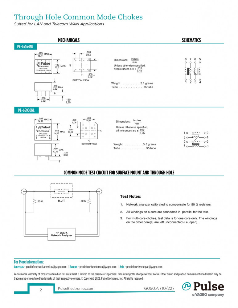 PE-67531NL datasheet page 2