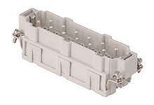 Heavy-Duty Crimp Contact Insert, Male, 8-Pole, 16A, Numbered 1-16, Size 16B «77x27»