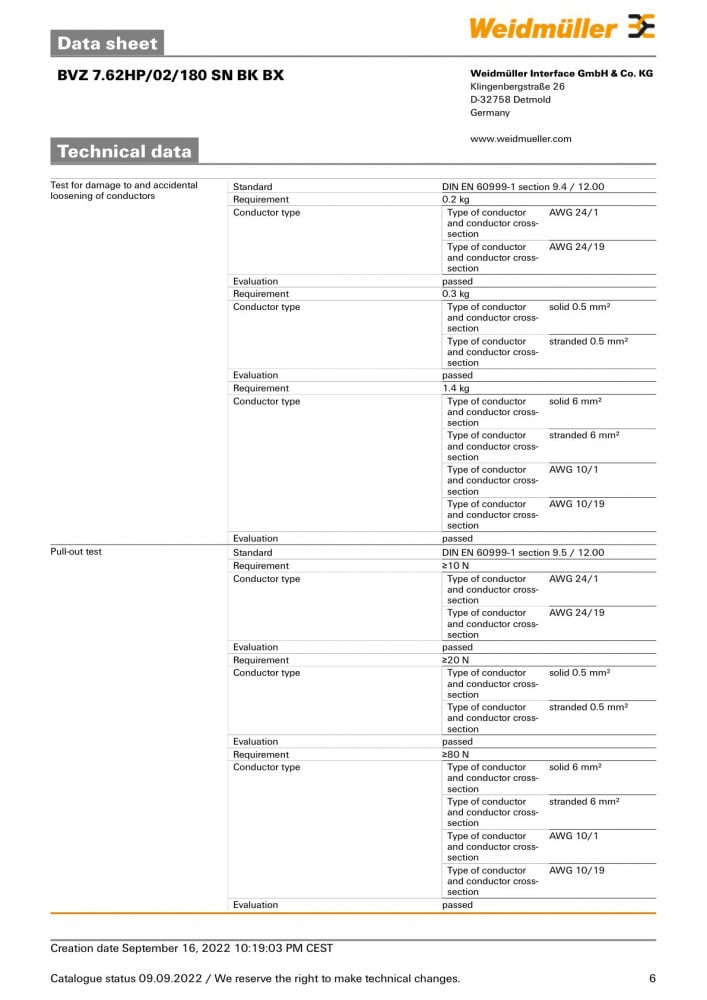 WEIDMULLER 1929930000 documentation page 6