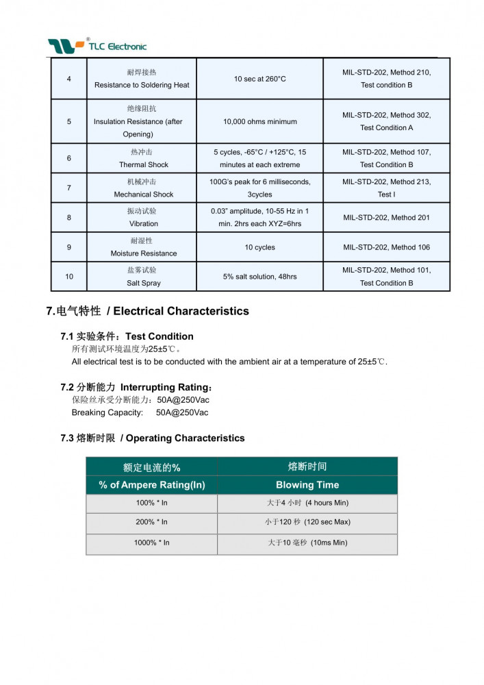 TA2VT series datasheet page 5