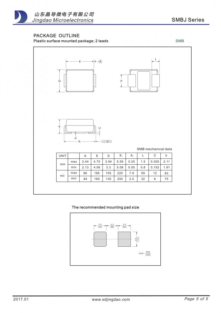 SMBJ18A datasheet page 4