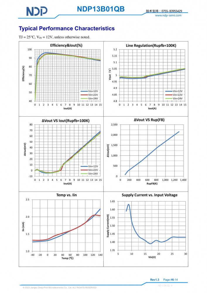 NDP13B01QB datasheet page 6