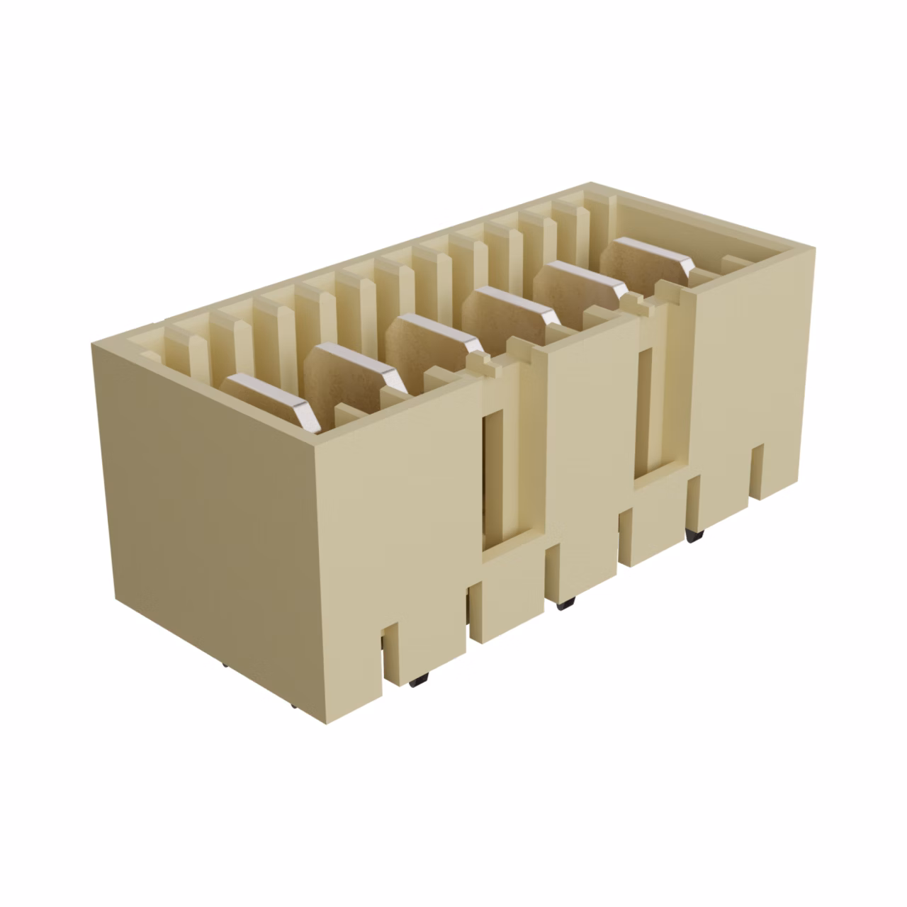Appli-Mate RAST 5 Header, Vertical, 6 Circuits, Tin (Sn) Plating, All Position & Code Keys, Latches Between Circuits 2 & 3 and 4 & 5, PCB Polarization A, Glow-Wire Capable for sale