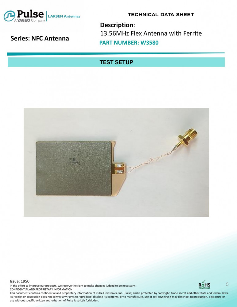 W3580 datasheet page 5