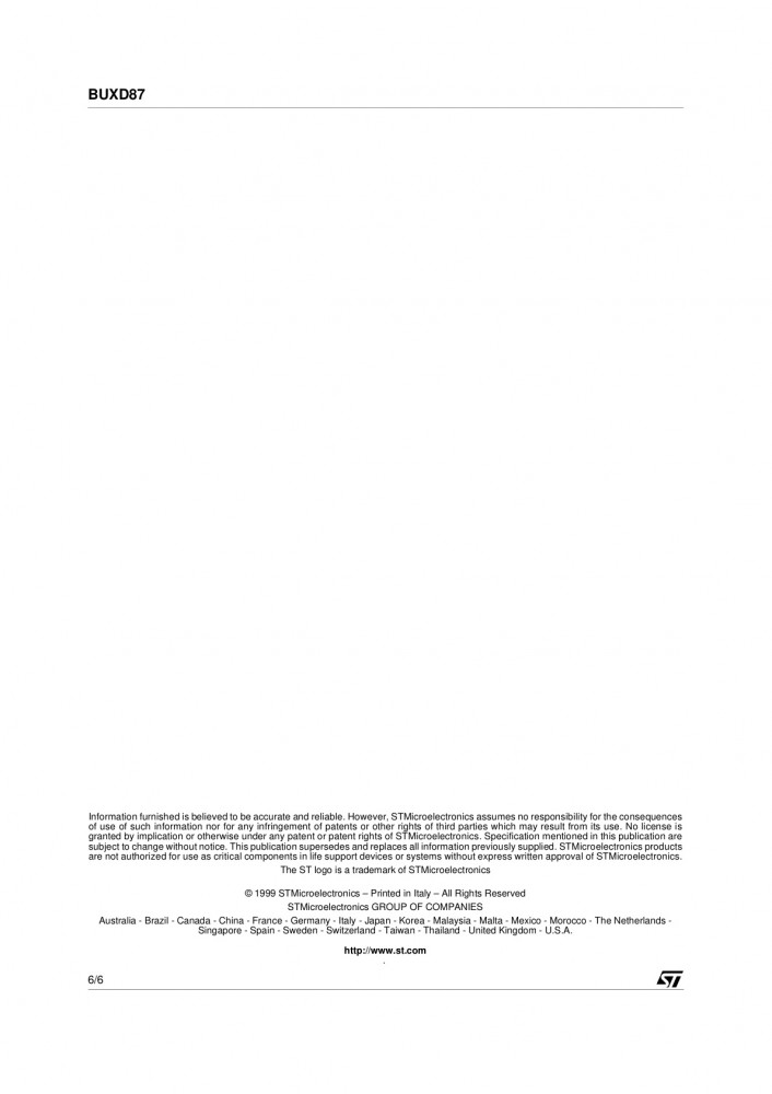 BUXD87T4 datasheet page 6