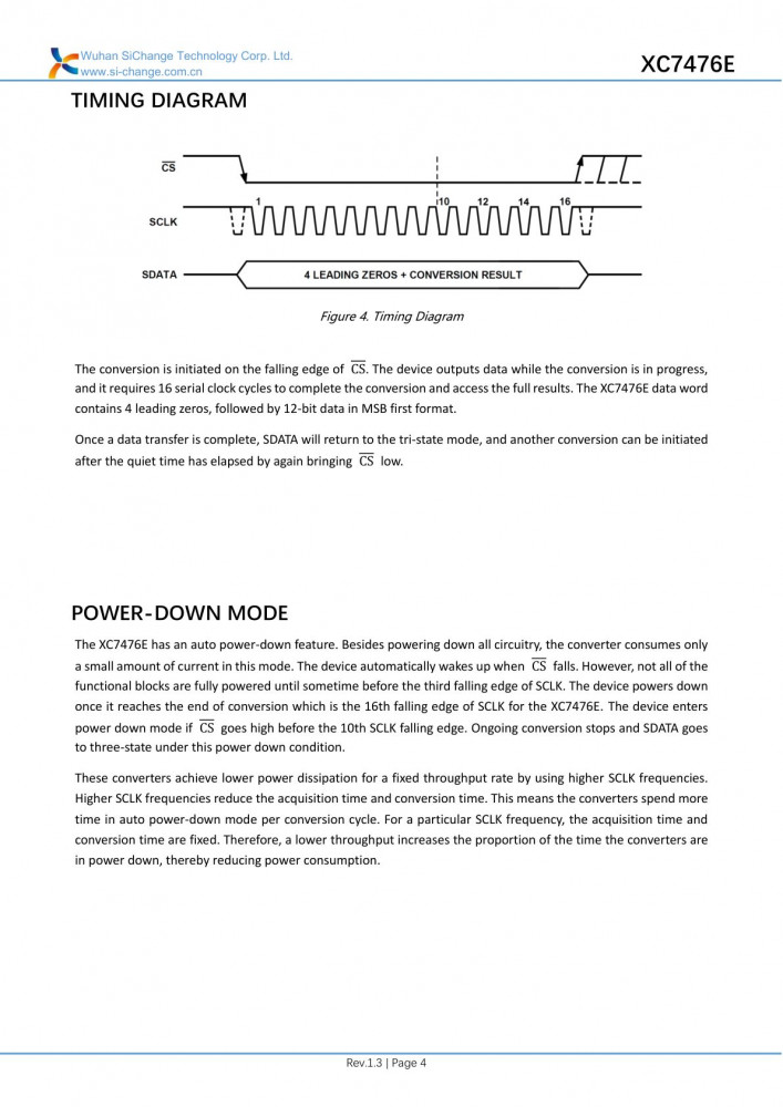 XC7476E datasheet page 4