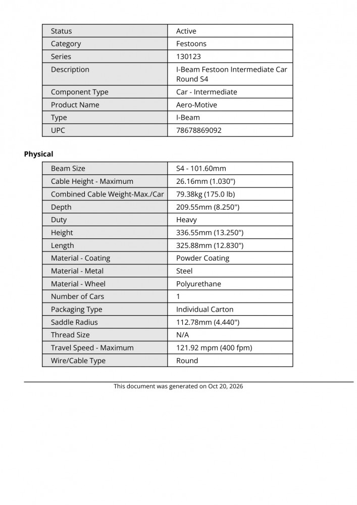 Product technical document image, page 2