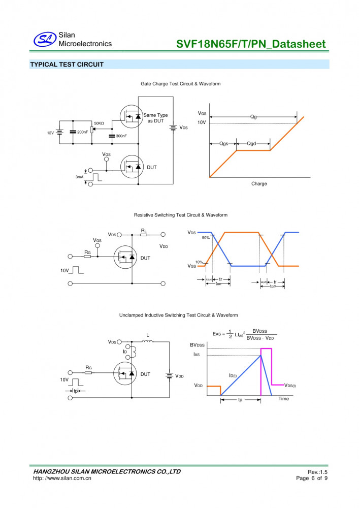 SVF18N65F datasheet page 6