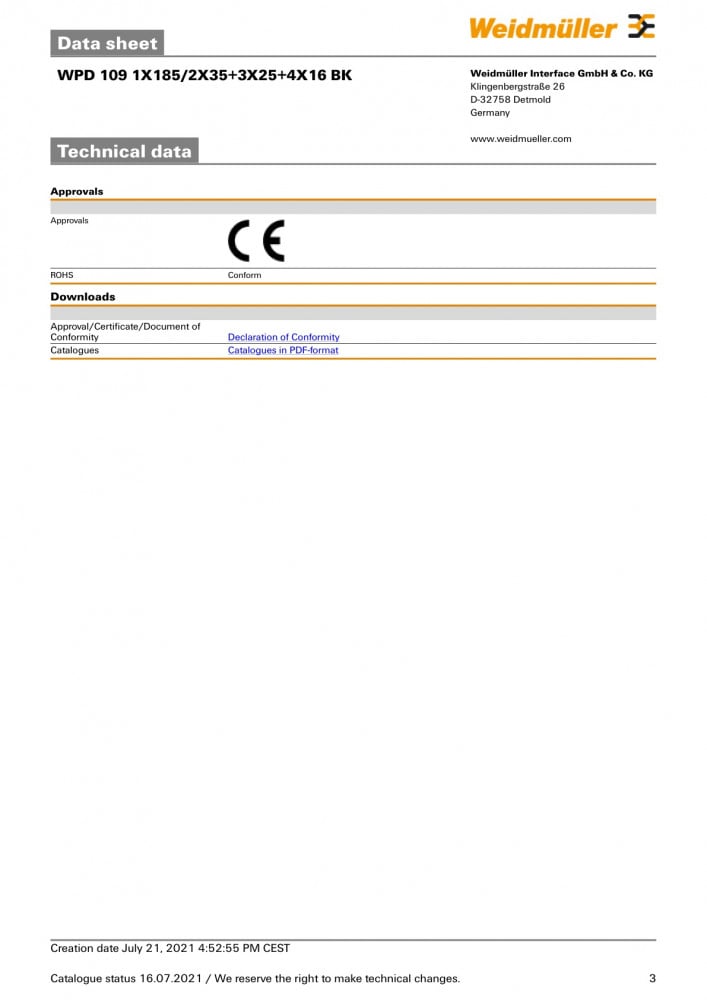 WPD 109 1X185/2X35+3X25+4X16 BK document page 3