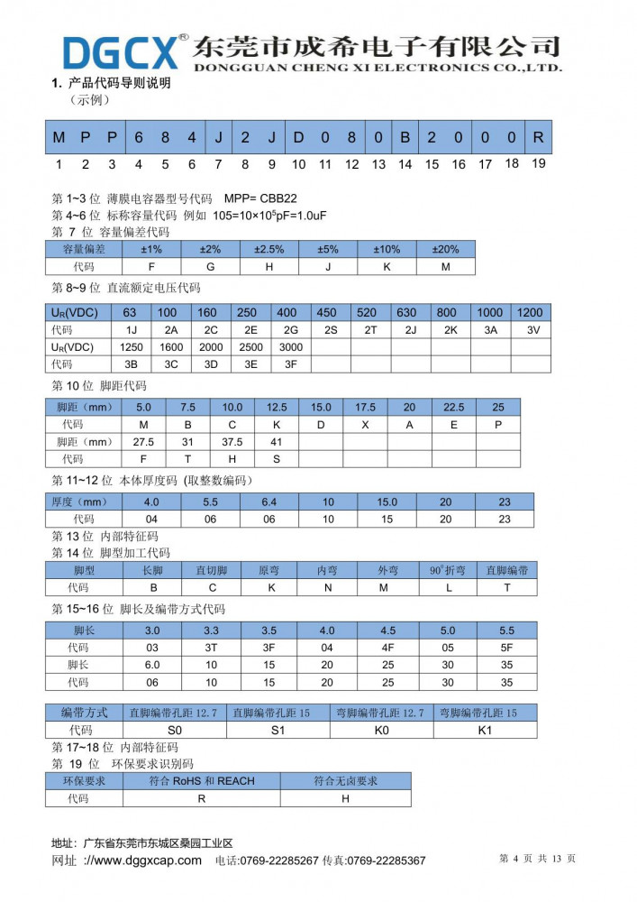 DGCX product approval document page 4