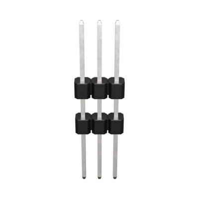 KK 254 PCB Header, Single Row, Dual Body, Through Hole, Vertical, 3 Circuits, 2.50µm Tin(Sn) Plating, 8.50mm Stacking Height, Tray Packaging, Lead-Free for sale