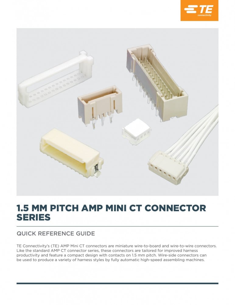 TE AMP Mini CT documentation page 1