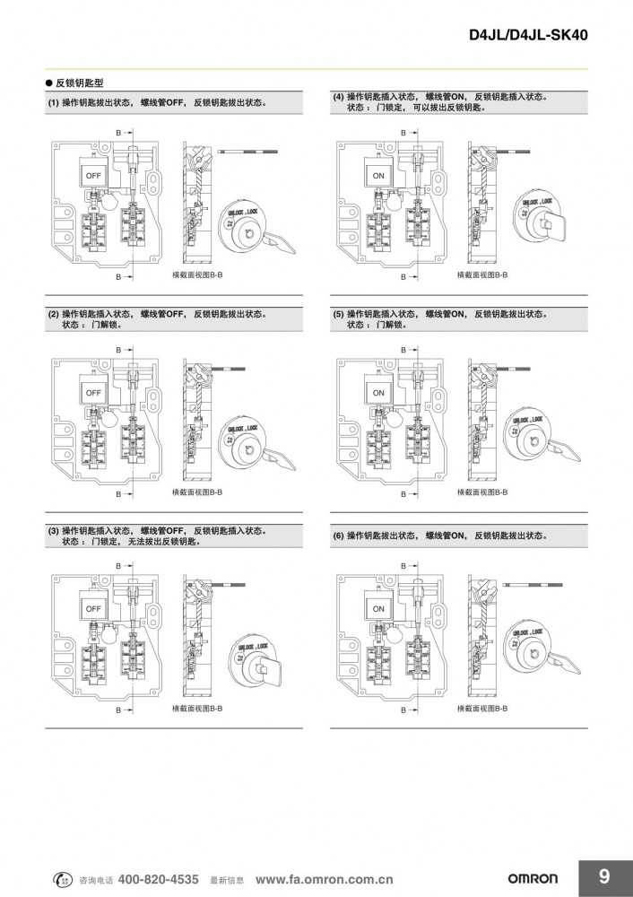 OMRON D4JL document page 9