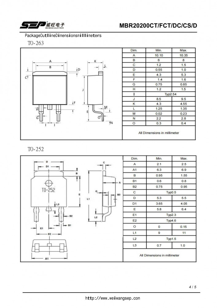 MBR20200CT datasheet page 4