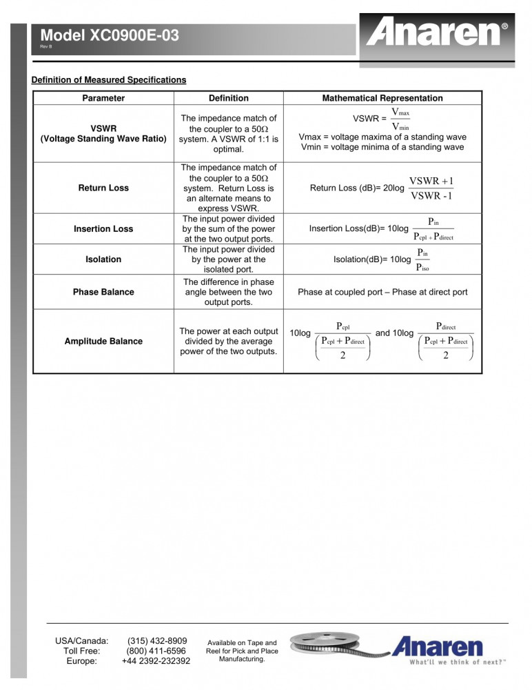 XC0900E-03S datasheet page 6