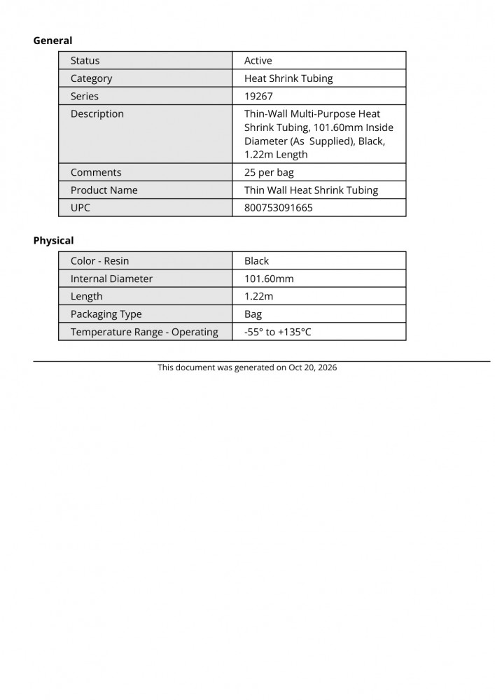 Technical document page 2 for product reference
