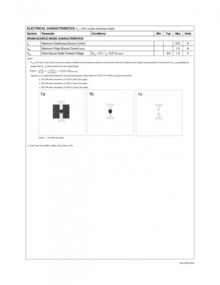NDC7002N technical document page 4