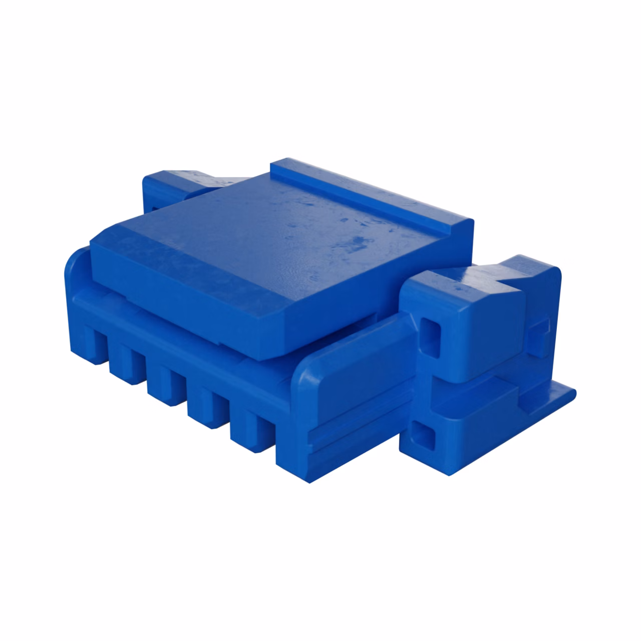 Micro-Lock Plus TPA Type Receptacle Housing, 1.25mm Pitch, Single Row, Positive Lock, 5 Circuits, Blue for sale