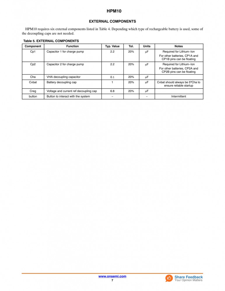HPM10 datasheet page 7