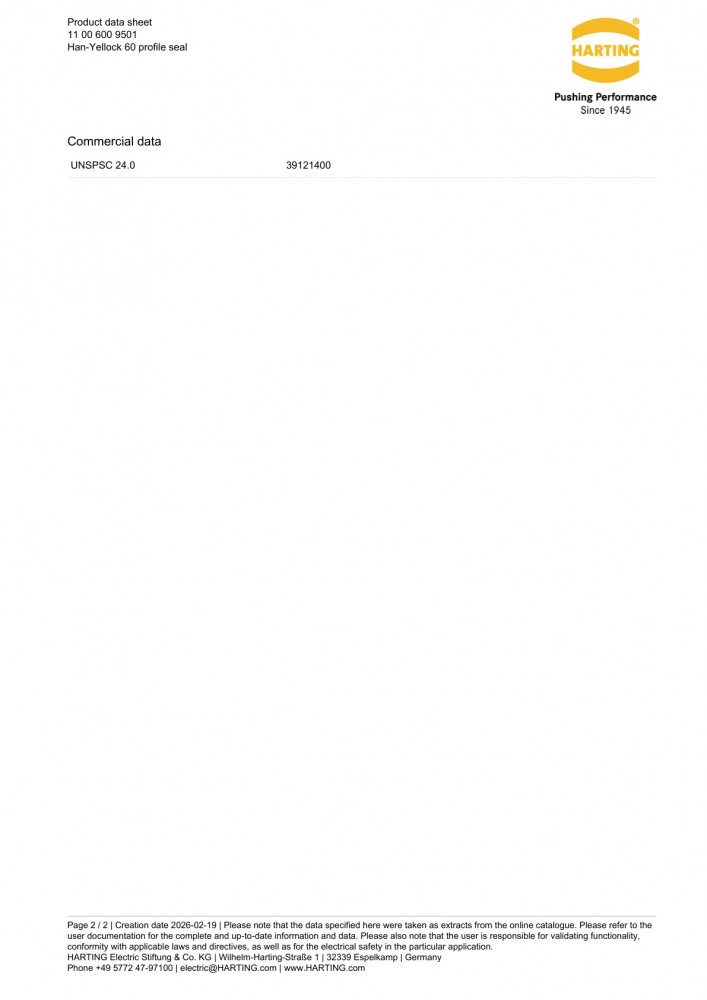 Technical document page 2 for product reference