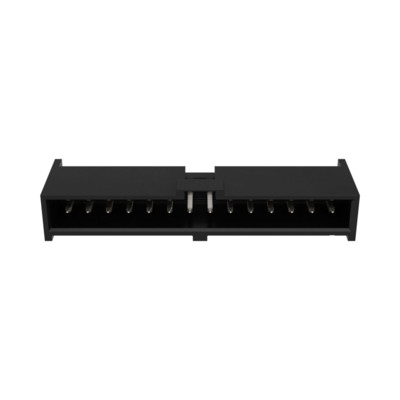 C-Grid III PCB Header, 2.54mm Pitch, Through Hole, Single Row, Right-Angle, Shrouded, 14 Circuits, Tin (Sn) Plating for sale