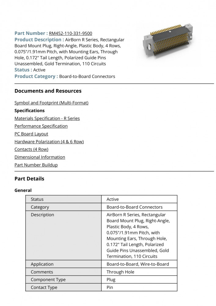 Technical document image 1 for RM452-110-331-9500