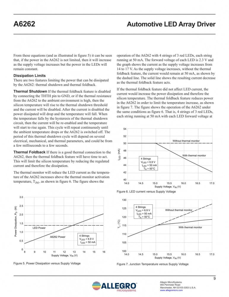 A6262 datasheet page 9