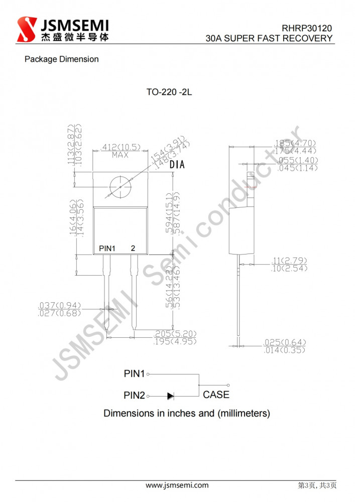RHRP30120-JSM datasheet page 3