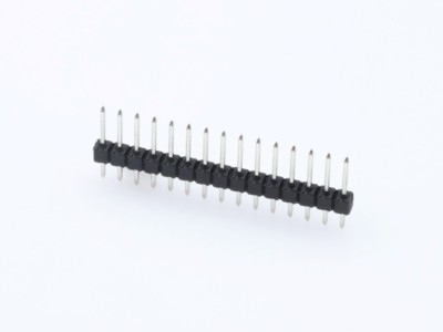 KK 254 Breakaway Header, Vertical, 14 Circuits, Tin (Sn) Plating, Mating Pin Length 6.09mm, Bag
