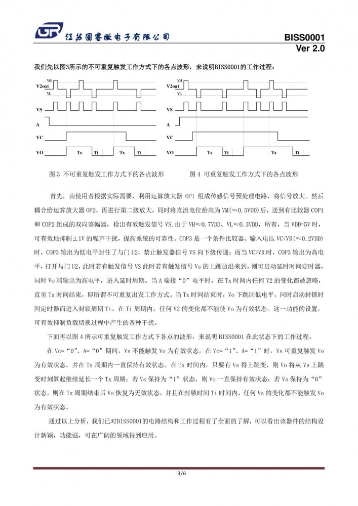 BISS0001 datasheet page 3