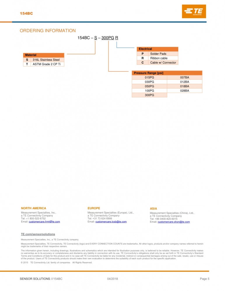 154BC datasheet page 5
