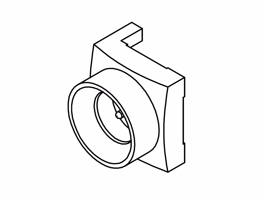 SMP Jack-to-SMP Jack Adapter, Straight, 28.73mm Length, One Piece Per Bag, 50 Ohms