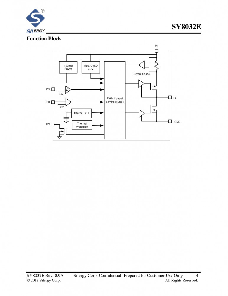 SY8032EABC datasheet page 4