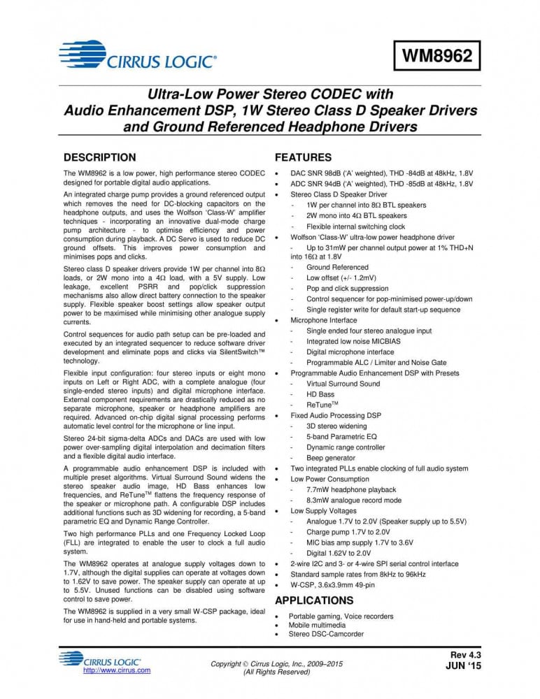 Technical document page 1